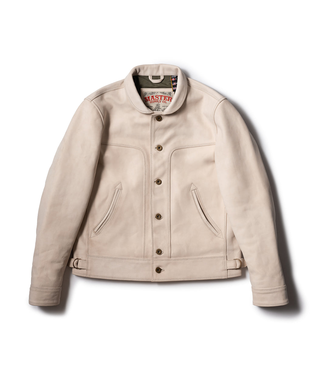 Solaire | Men's Leather Jacket by Master Supply Co.