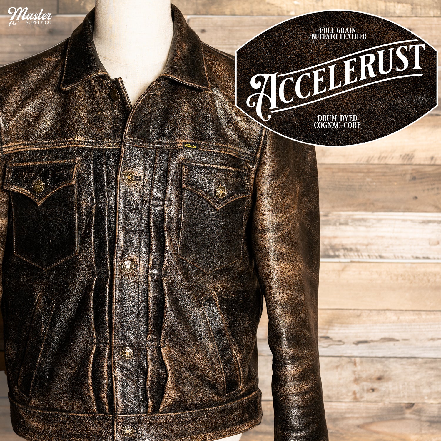 Our "Accelerust" Leather | Rugged & Rustic Jackets – Master Supply Co.