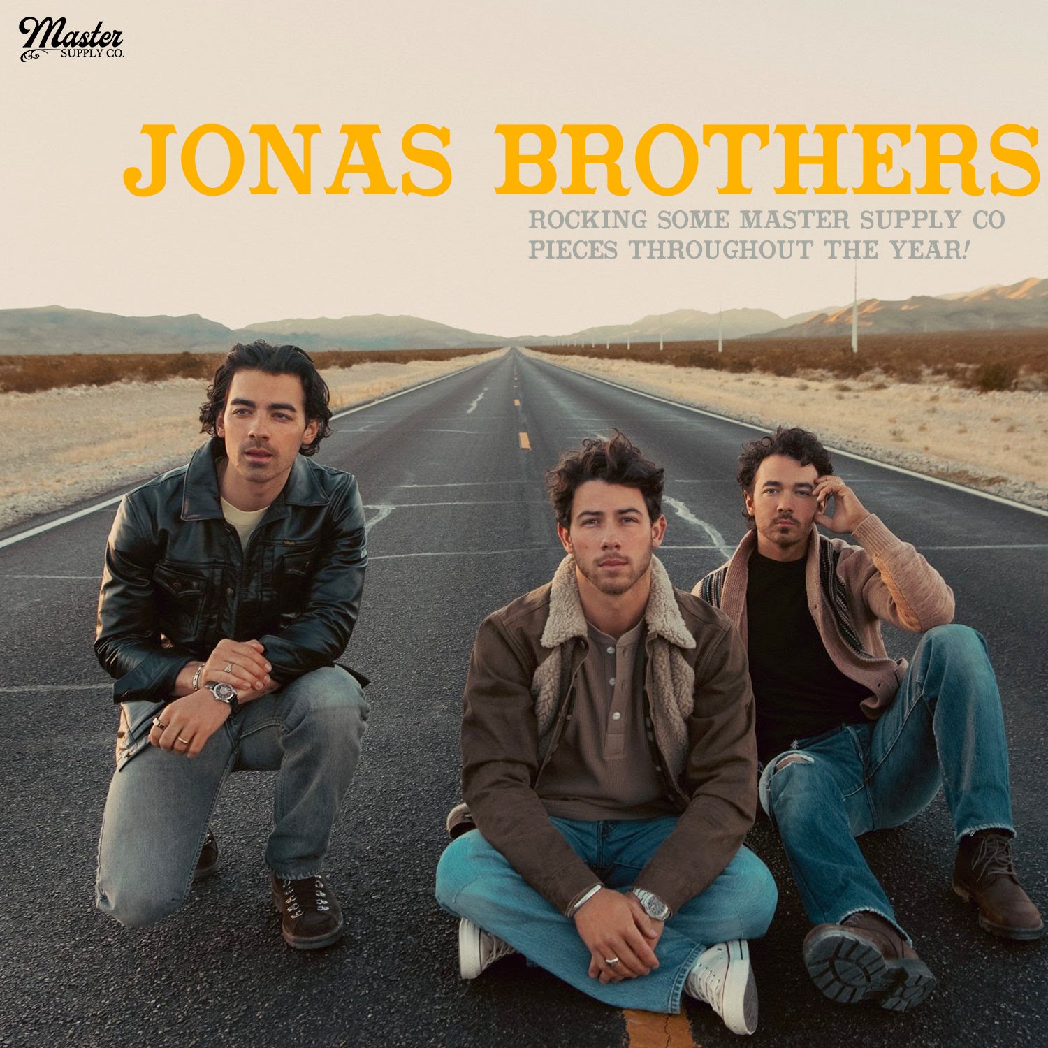 Collaborating with the Jonas Brothers | Master Supply Co | Leather ...